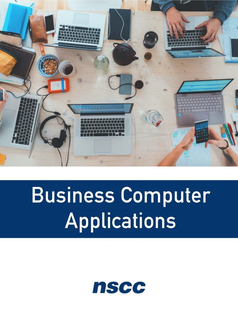 Business Computer Applications – Simple Book Publishing