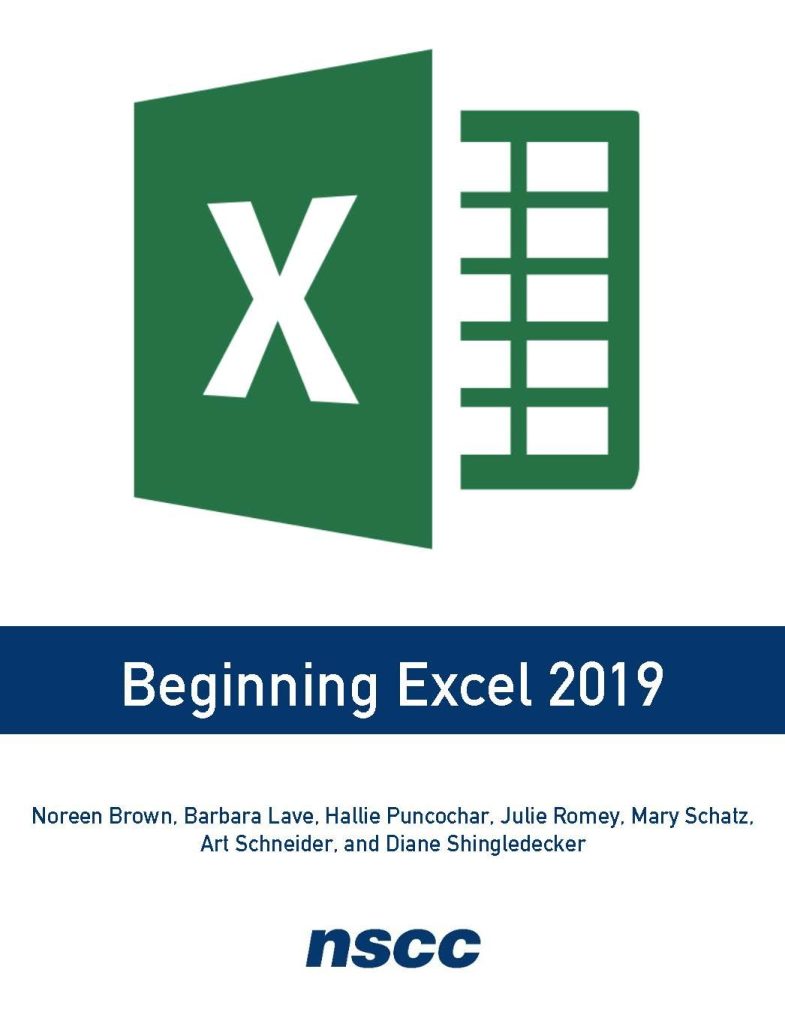 Beginning Excel 2019 – Simple Book Publishing